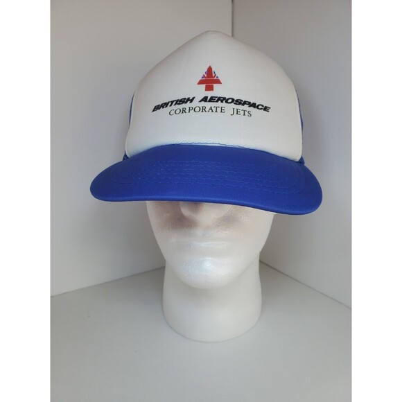 no tag | Accessories | Rare Vtg British Aerospace Corp Jets Cap 7s 80s ...